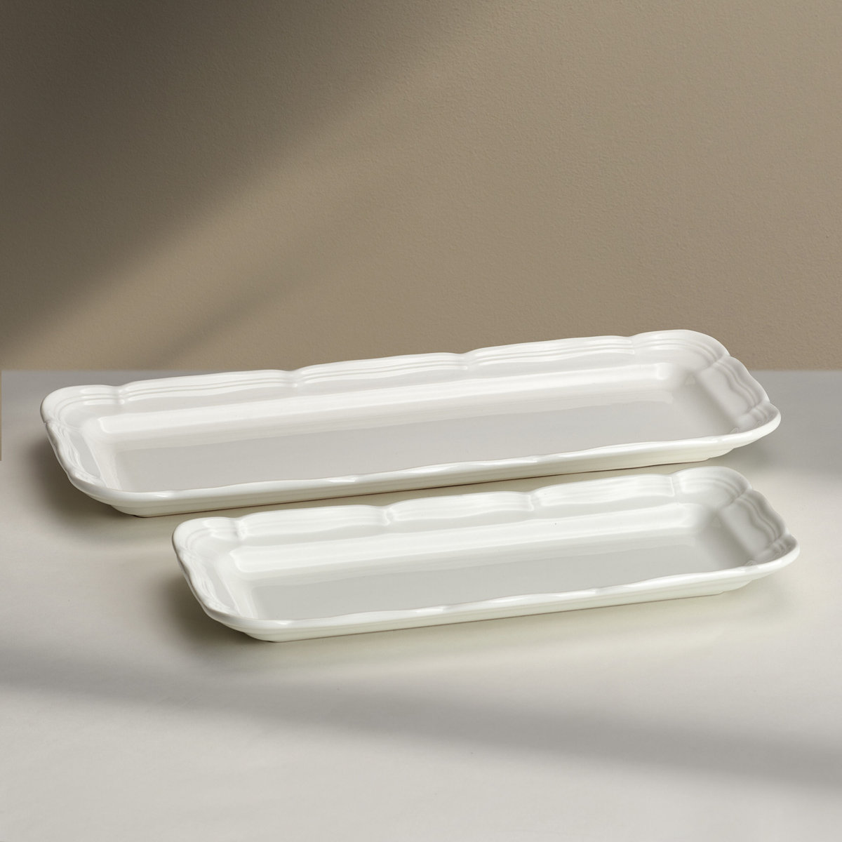 Mikasa French Countryside Set Of 2 Bread Trays & Reviews | Wayfair